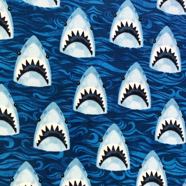 Shark Fabric - Etsy