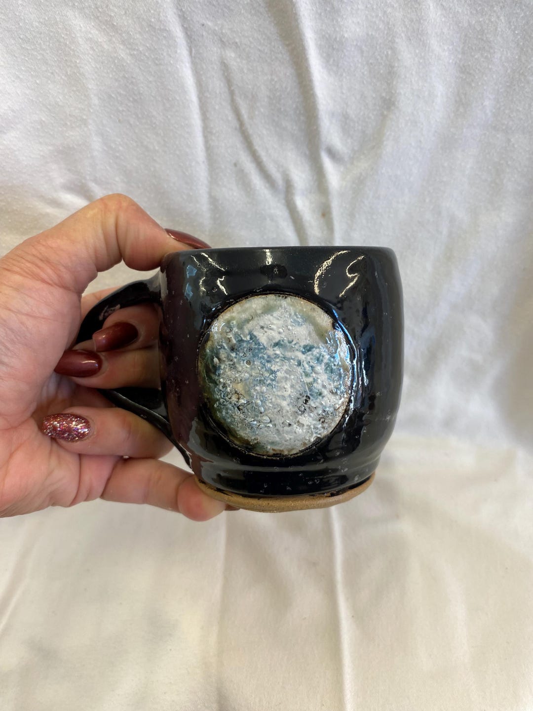 10-11oz Full Moon Mug Pottery - Etsy