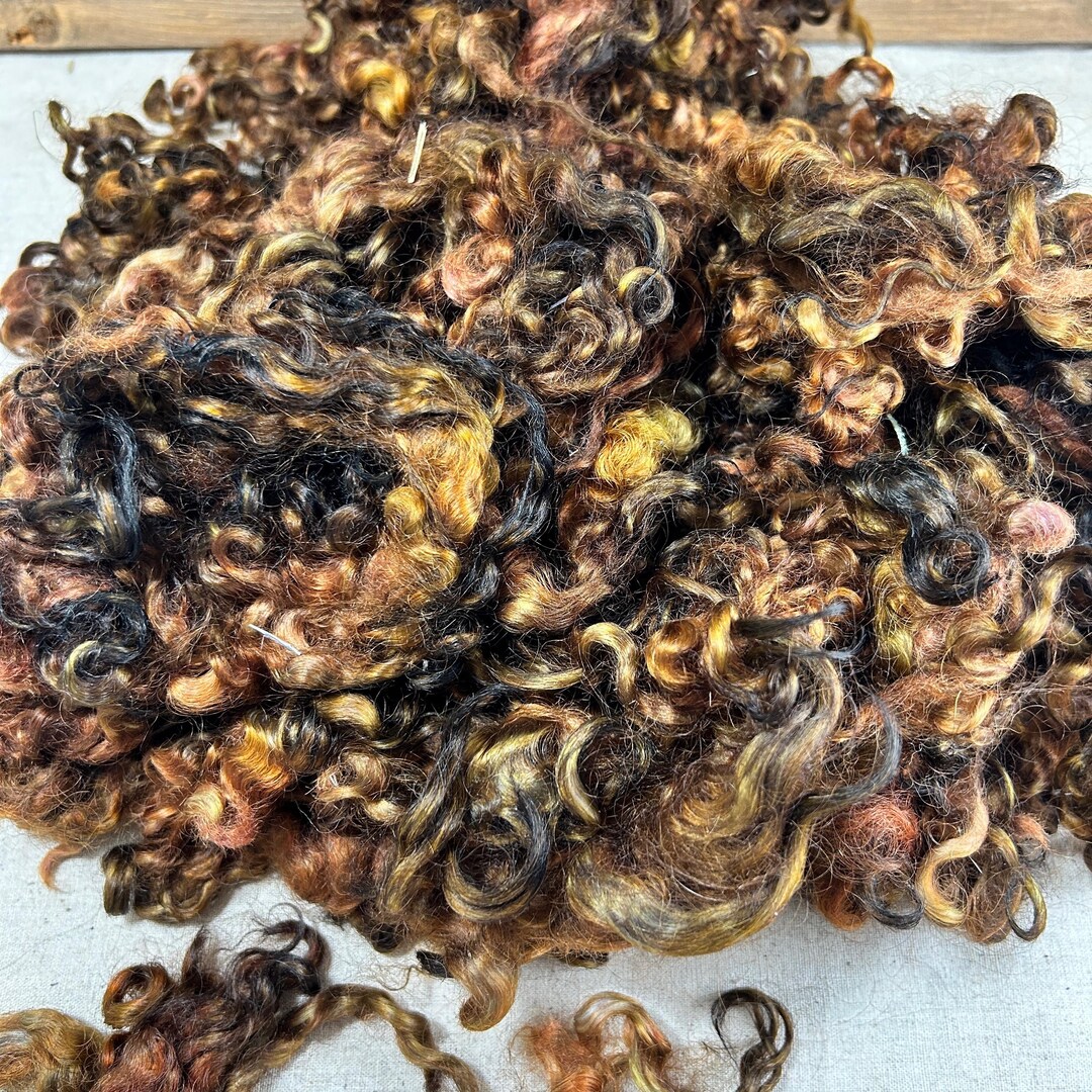 Curly Locks Promo Code:wool15 1 OZ Golden Brown Auburn 3-4 Inch LOCKS ...