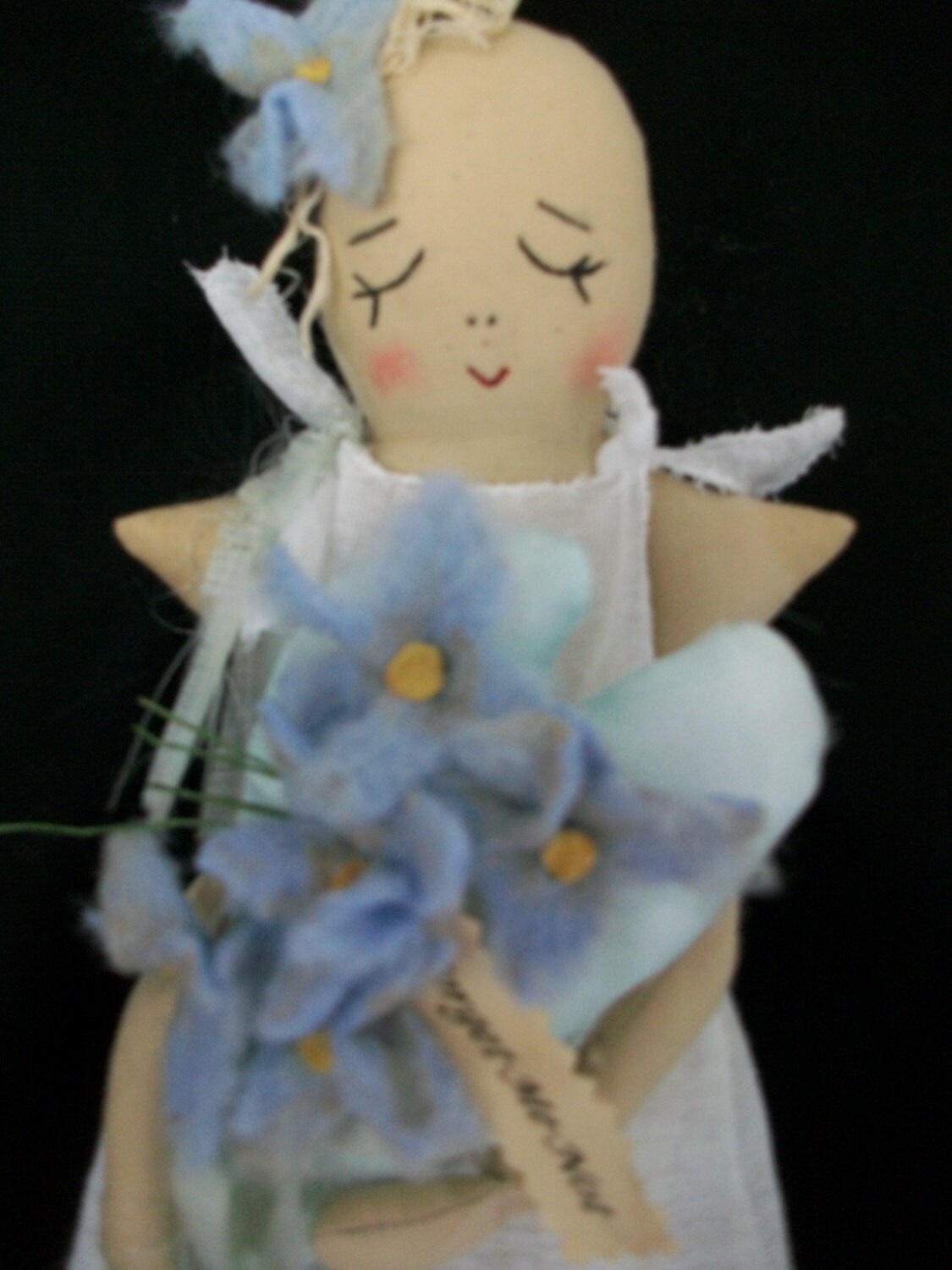 Instant Download the FORGET-ME-NOT Primitive Angel - Etsy