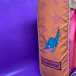 RARE 90s Disney Pocahontas Backpack Featuring Pocahontas and Flit WIZ ...
