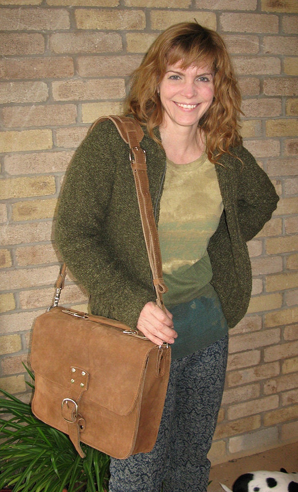 Made in USA! Indiana Leather Satchel - Indiana Jones Bag Pouch ...