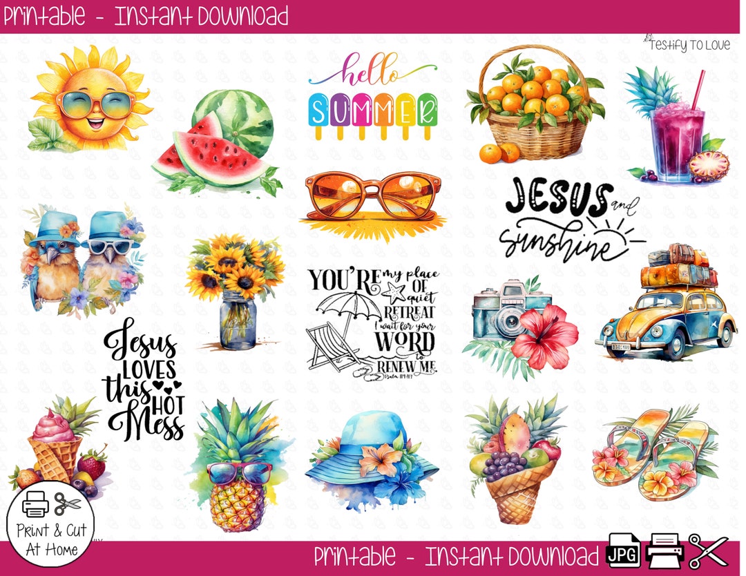 Jesus & Sunshine - Tropical - Beach - Pool - Summer - Religious Bible ...