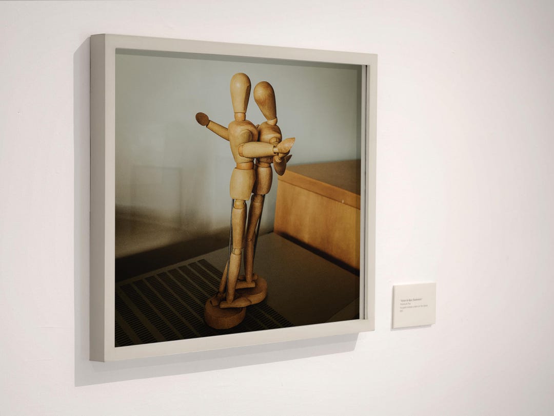 Dancing Wooden Mannequins – Surreal Couple Photography Print, Liminal ...