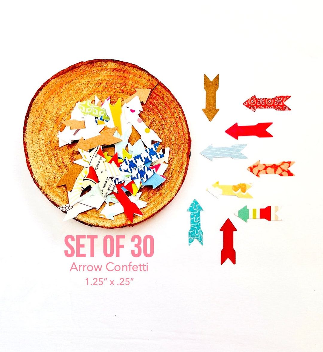 Amall Arrow Die Cut, Cute Paper Confetti, Scrapbooking, Art Journaling ...
