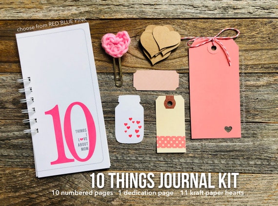 Gift for Mom Things We Love 10 Things I Love About You | Etsy