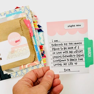 Printable Journal Tab, Rainbow Colored Page Divider, Page Flag, Instant ...