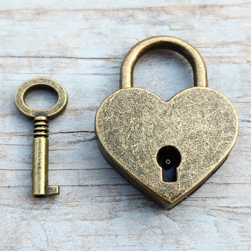 Antique Key Lock - Etsy