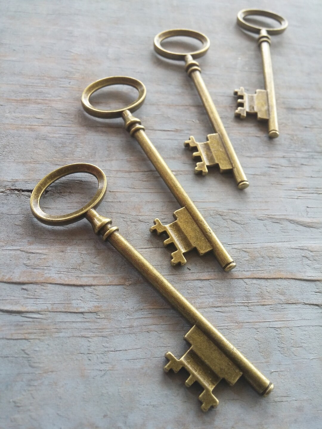 Large Skeleton Keys Bulk 50 Vintage Look Pendants Big Skeleton Keys ...