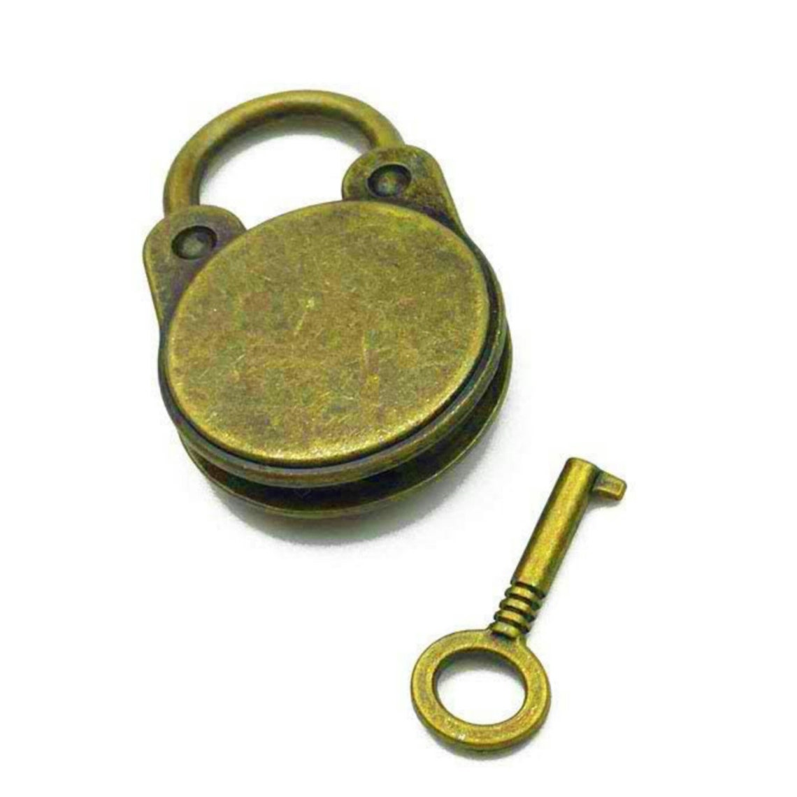 Lock and Skeleton Key Set Antiqued Bronze Decorative Old - Etsy