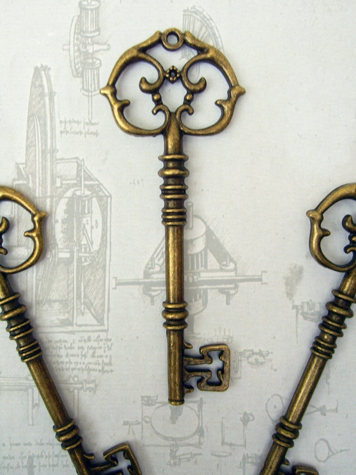 Bulk Skeleton Keys Bulk 50 Large Pendants Steampunk Keys - Etsy