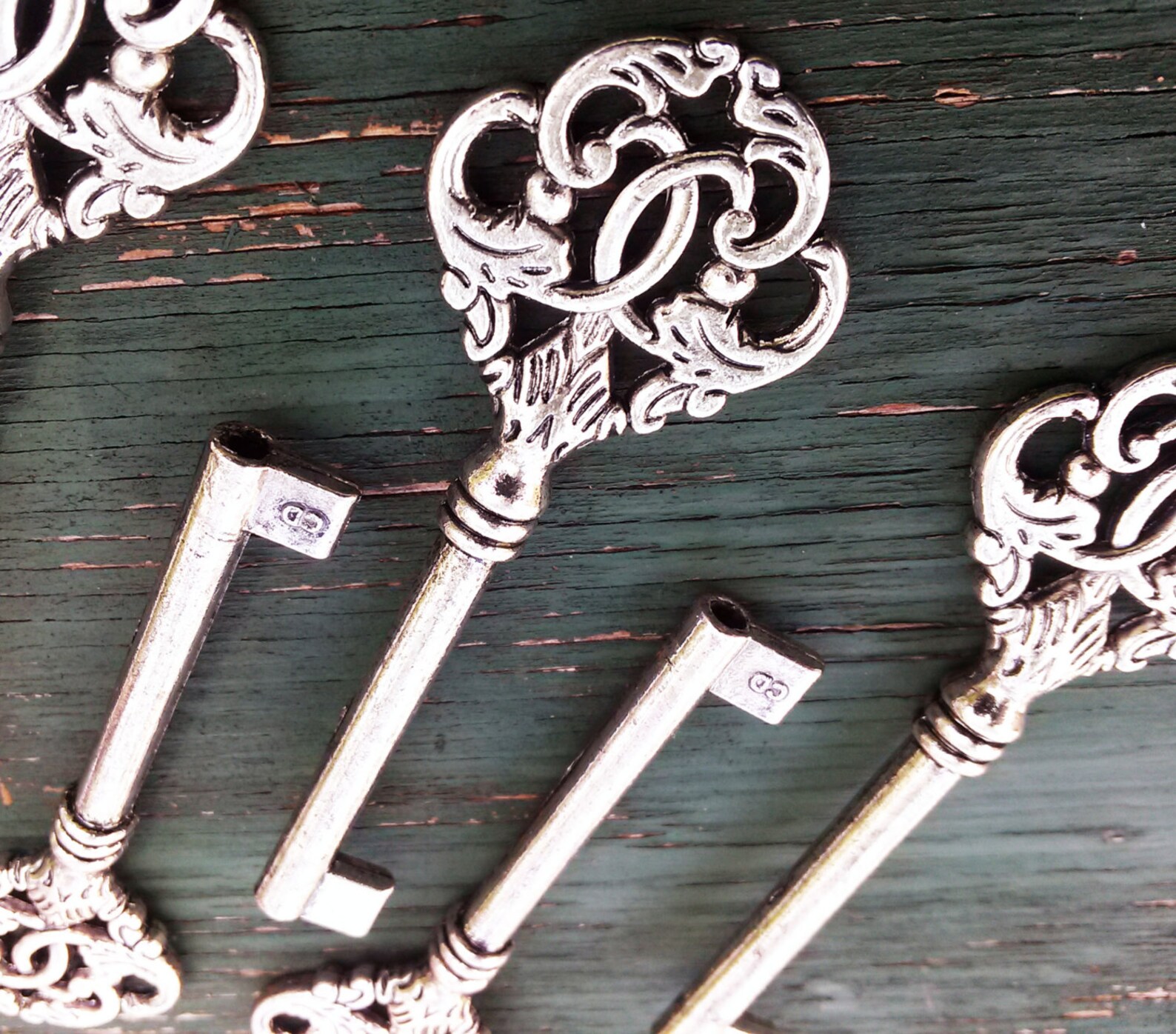 Large Skeleton Keys Bulk Steampunk Big 3.5 Inch Antiqued | Etsy