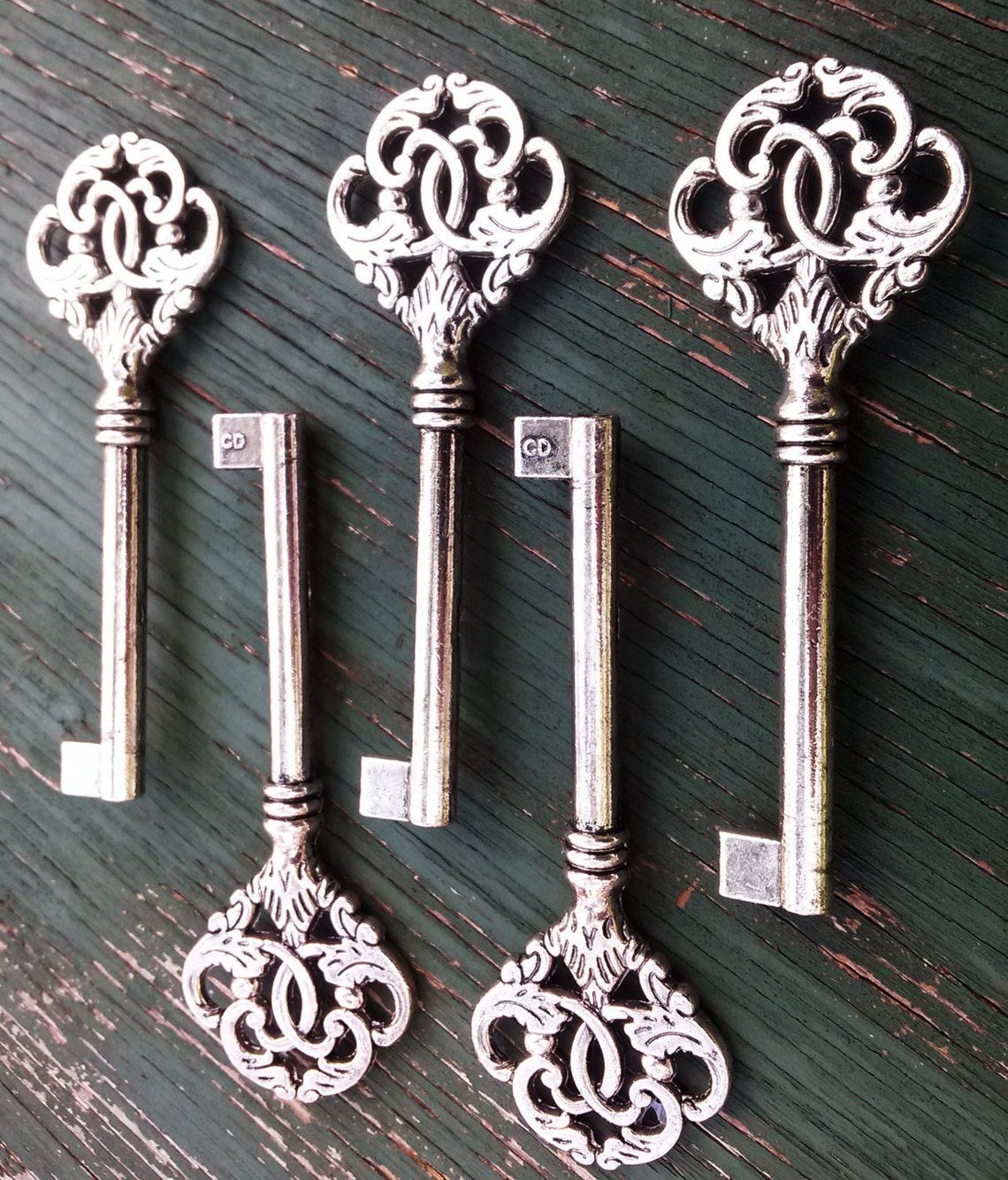 Large Skeleton Keys Bulk Steampunk Big 3.5 Inch Antiqued | Etsy