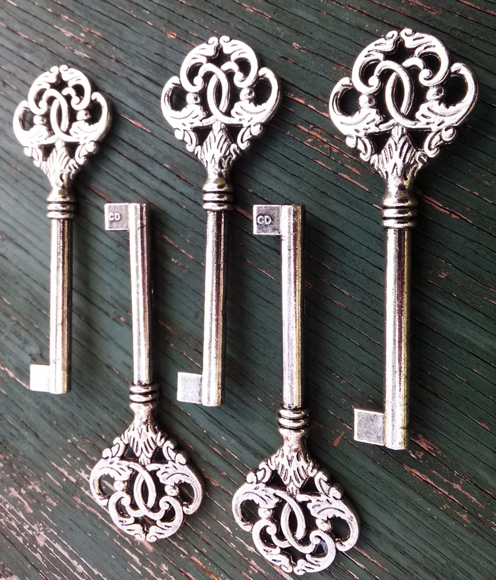 Large Skeleton Keys Bulk Steampunk Big 3.5 Inch Antiqued | Etsy