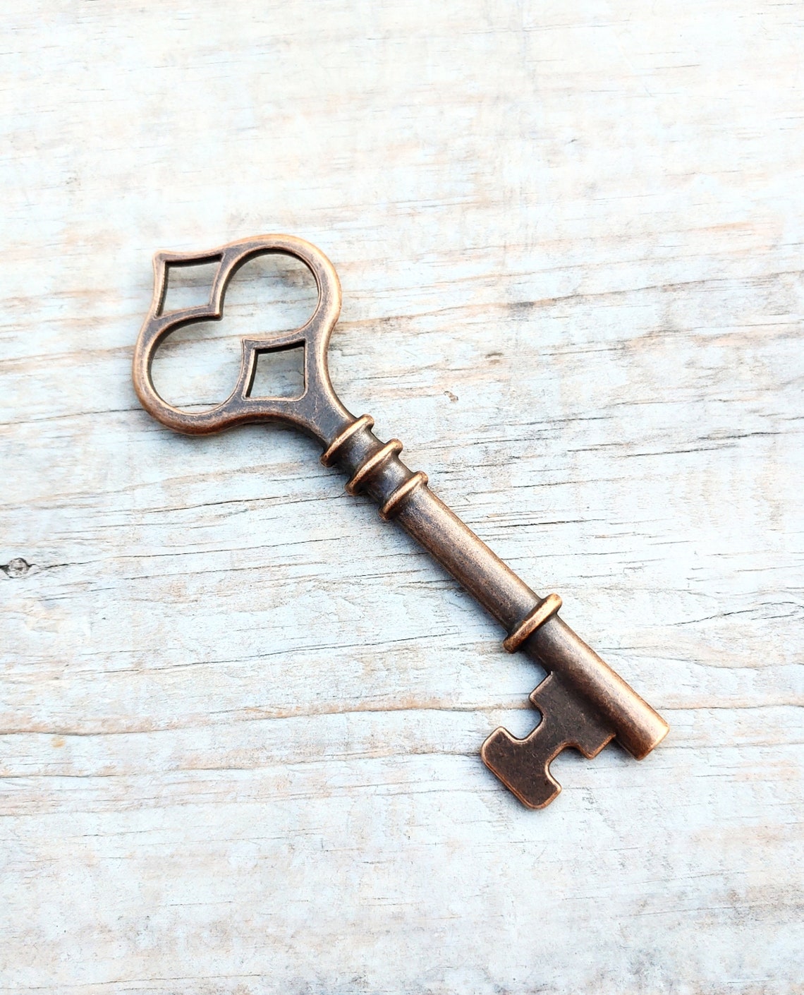Extra Large Skeleton Key 1 Antiqued Copper 120mm/4.5 Inch 1 - Etsy