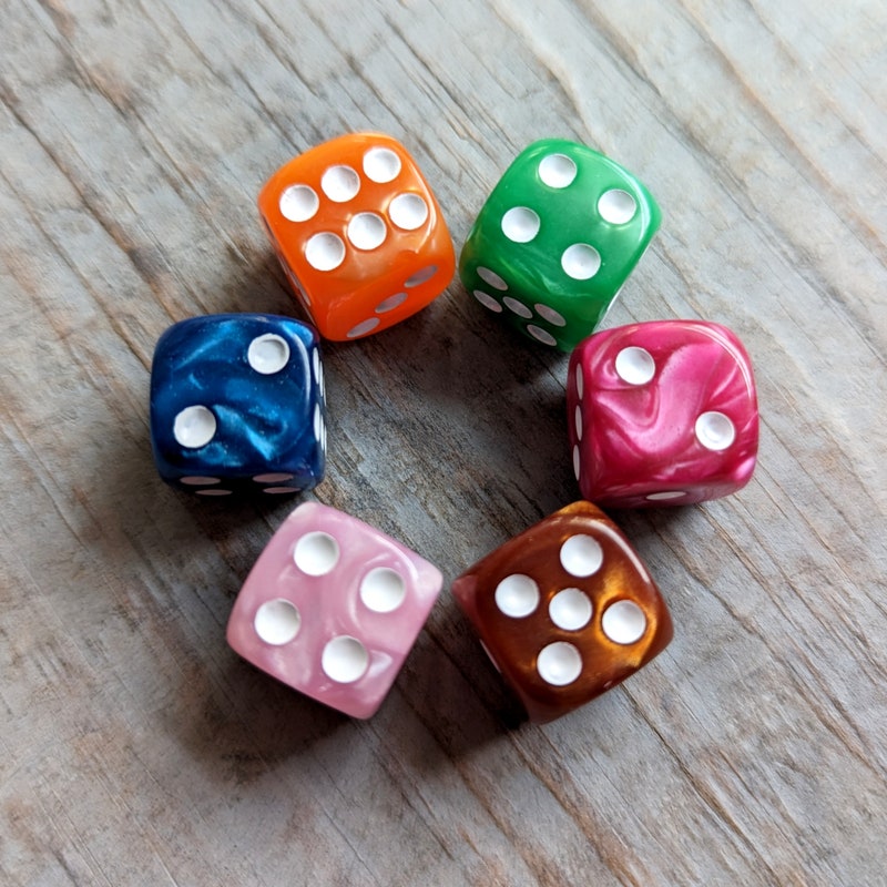 D6 Dice - Etsy