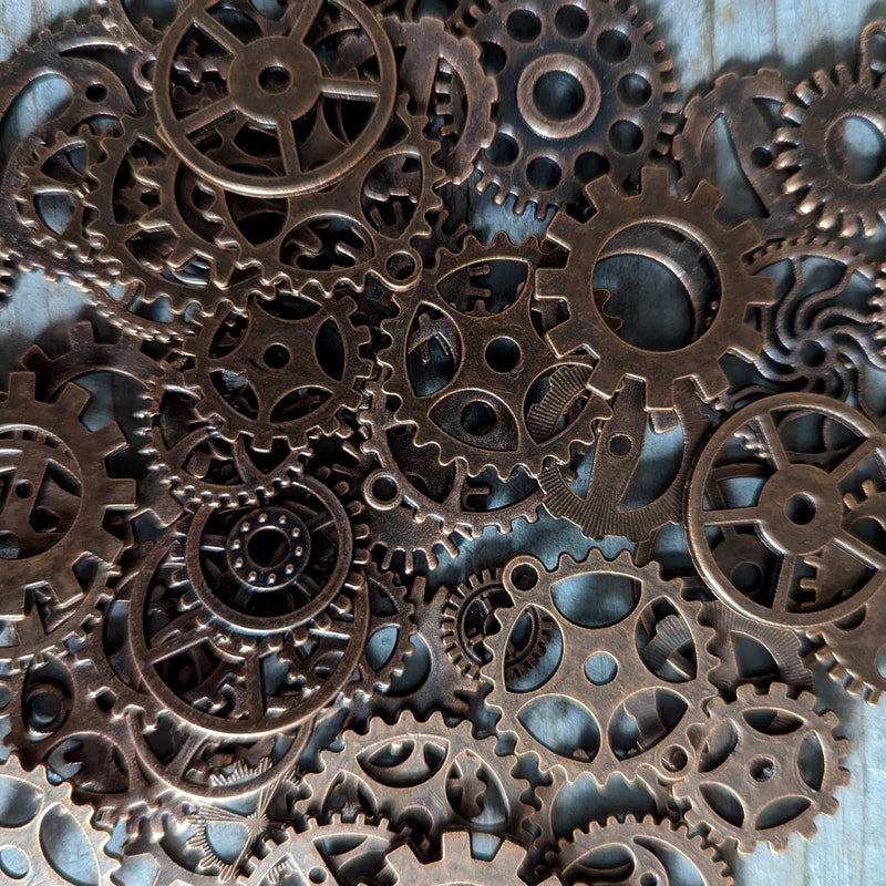 Large Steampunk Gears - Etsy