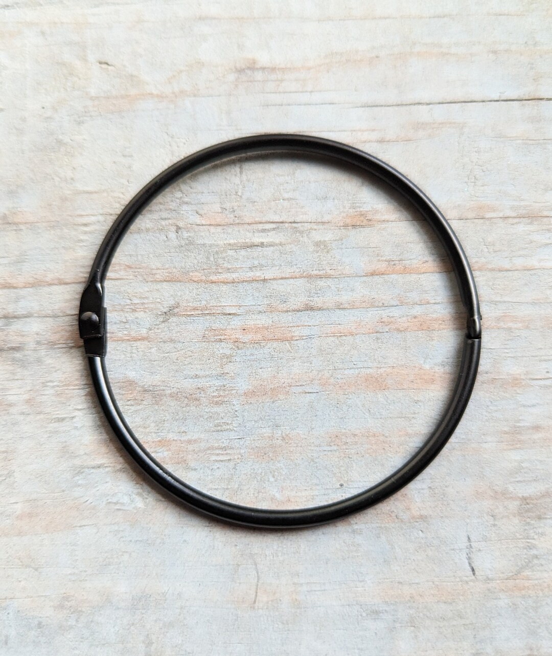 1 Large Ring 2.75 Inch Rustic Black Jailer Key Holder Craft Supply - Etsy