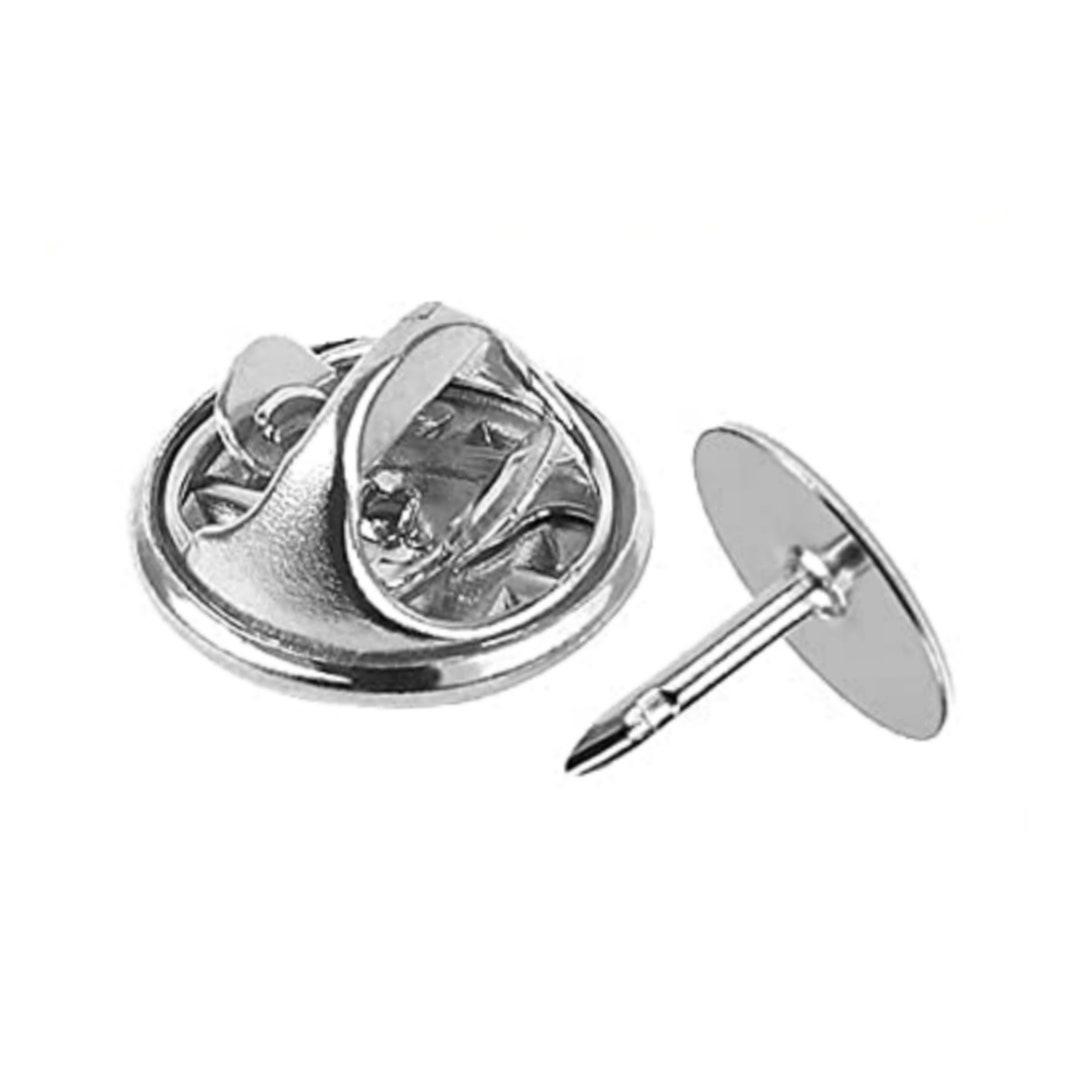 Lapel Pin Blanks 4 Sets 10mm Head With Matching Butterfly - Etsy