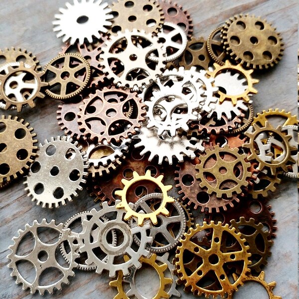 Steampunk Cogs - Etsy