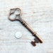 Extra Large Skeleton Key 1 Antiqued Rustic Copper 120mm/4.5 Inch 1 Key ...