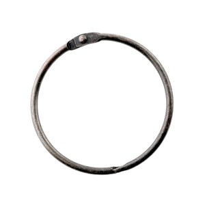 1 Large Ring 3 Inch Rustic Antiqued Bronze Jailer Key Holder Craft ...