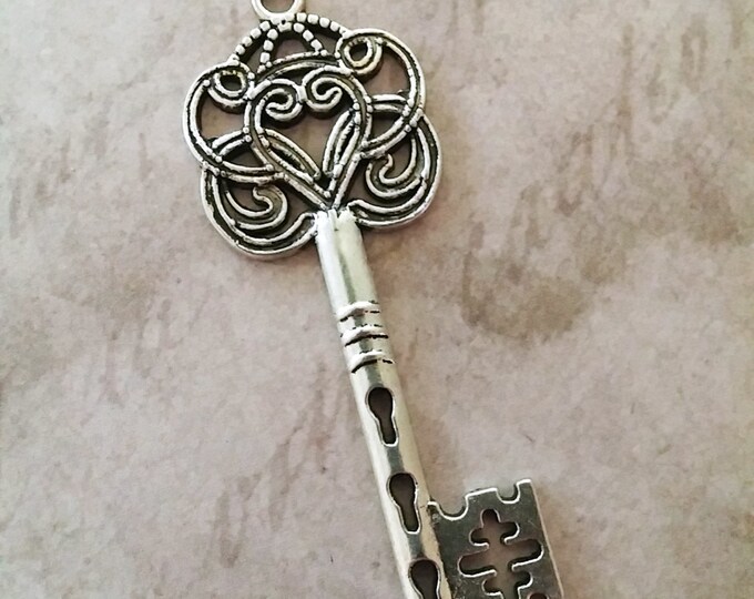 Skeleton Keys 200 Pieces 59mm/2.32" Heart Skeleton Key Steampunk Key ...