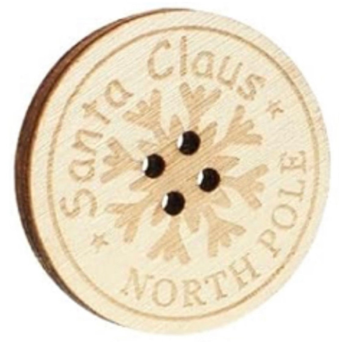 Santa's Lost Button Kit, Christmas Tradition, Santa Claus Button, Cute ...