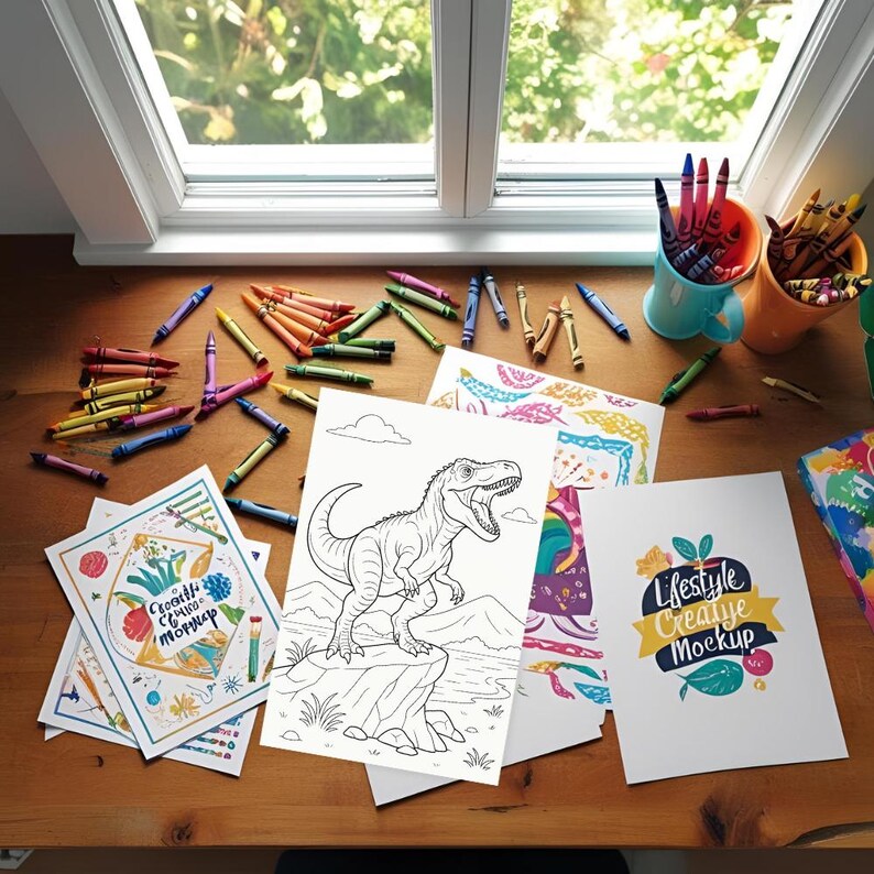 30 Dinosaur Coloring Pages for Kids – Printable Prehistoric Activity ...