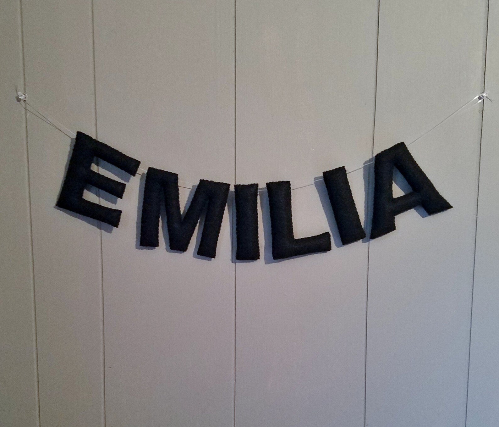 Name Banner Nursery Decor Kid's Room Bunting Baby | Etsy