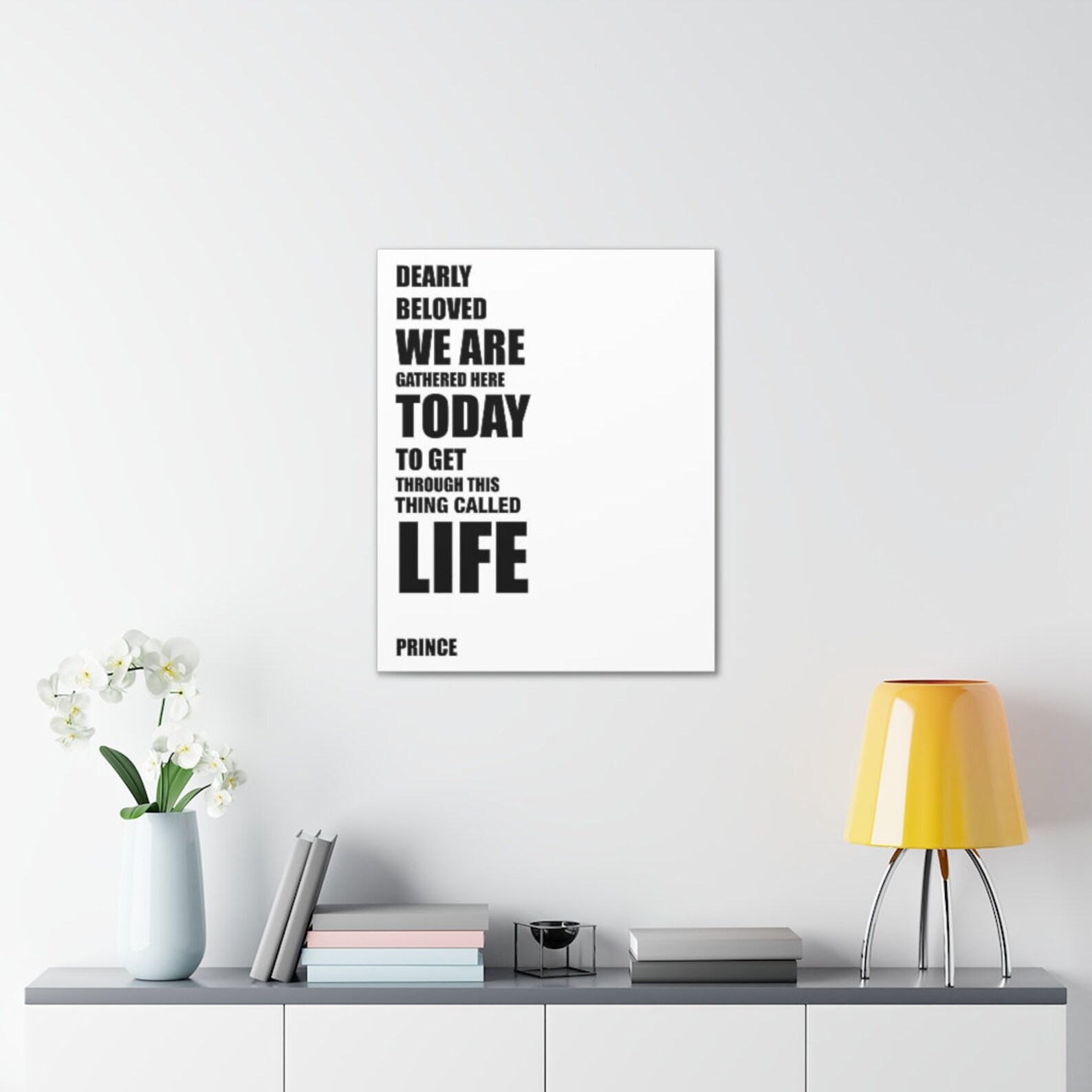 Prince Wall Art, Prince Song Lyrics, Let's Go Crazy Canvas Gallery ...