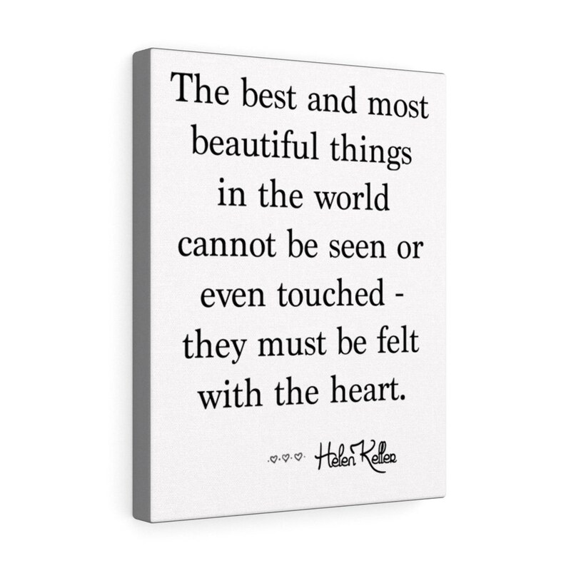 Helen Keller Quote - Etsy