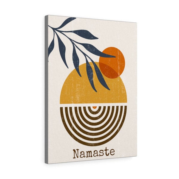 Namaste Poster - Etsy