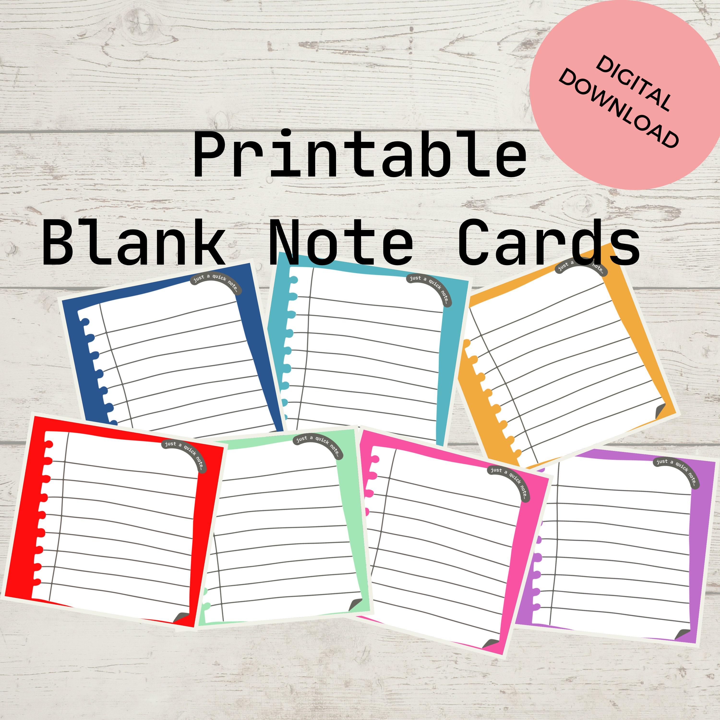 Blank Lunch Box Notes for Kids Adults Husband Wife Lunch Bag - Etsy