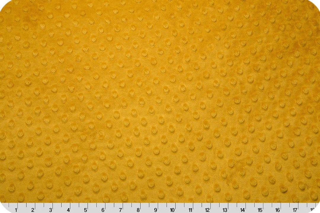 GOLD Cuddle Dimple- Shannon Fabrics- Minky Dot- 3mm Pile- 60in Wide - Etsy