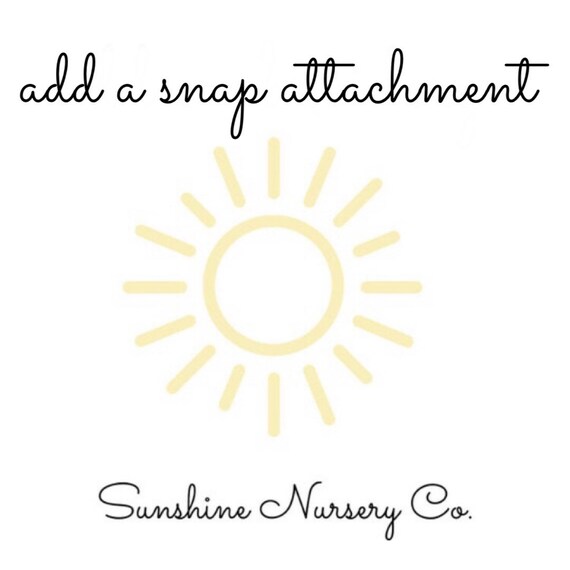 Add a Snap Attachment to Any SNC Lovey or Blanket | Etsy