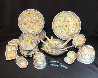 Chinese Longevity Dinnerware - Etsy