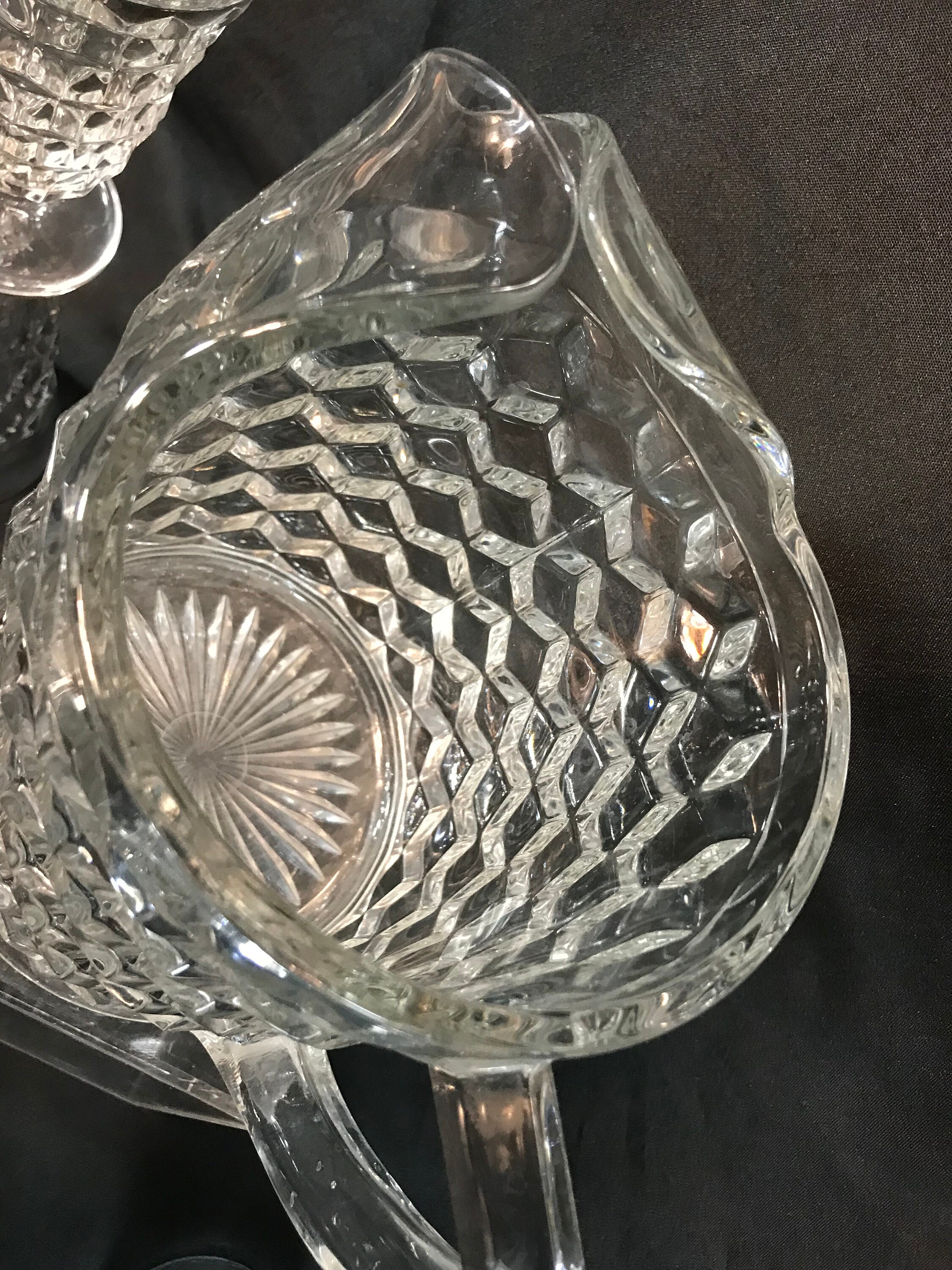 Fostoria American Clear Pitcher and 8 Iced Tea Glasses - Etsy