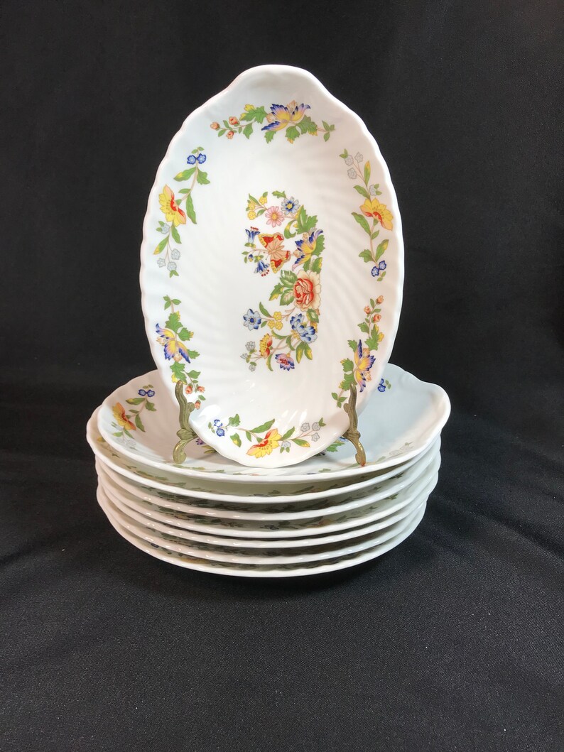 John Aynsley Cottage Garden Bone China Dinnerware / Dishes, Luncheon ...