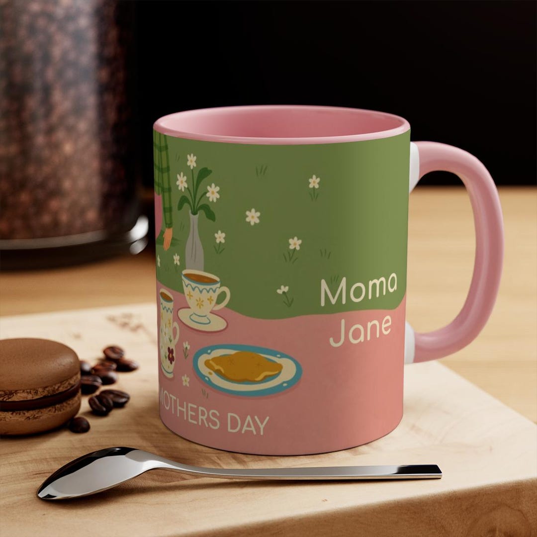 Have a Tea-riffic Mother’s Day! Personalized Mug, Custom Name Cup for ...