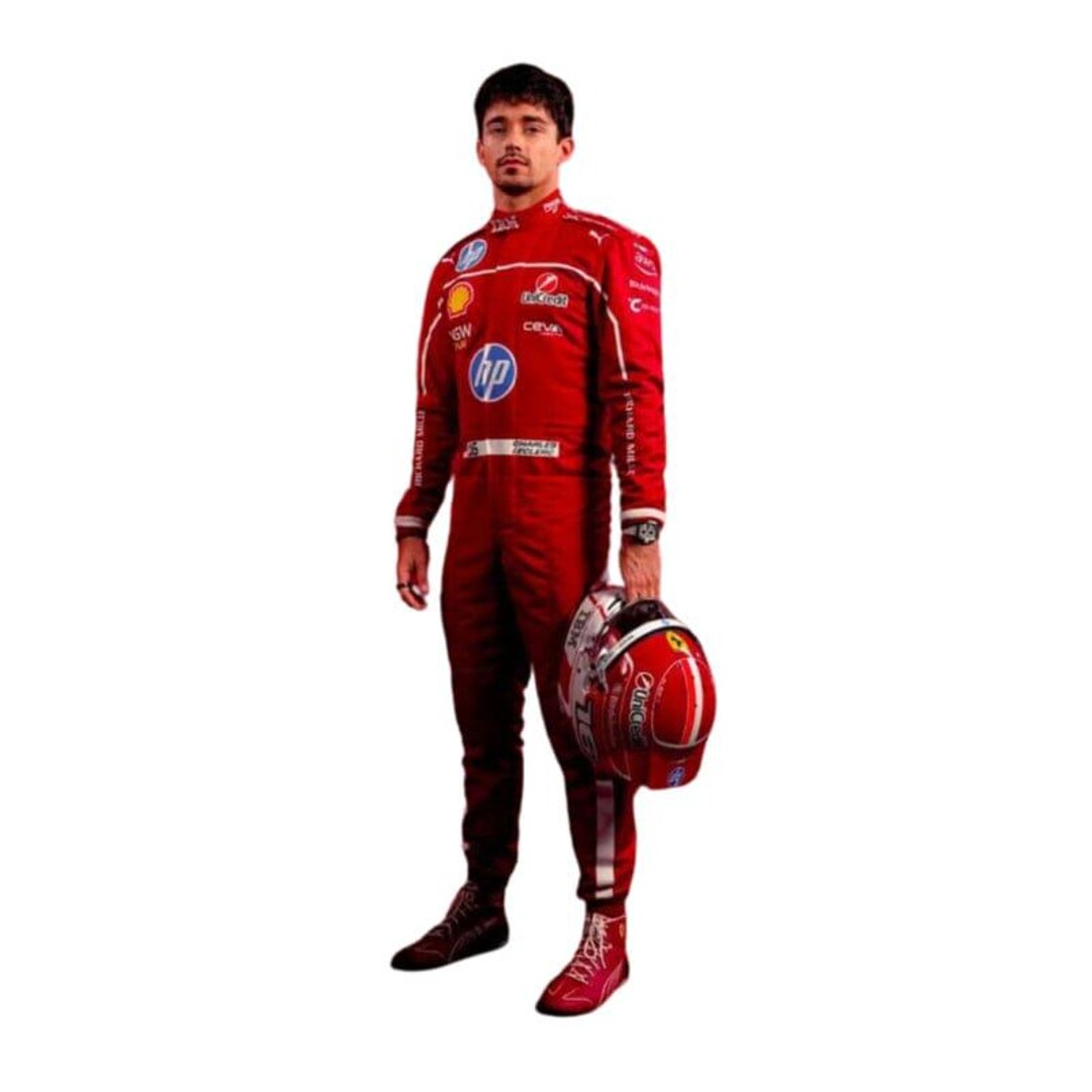Charles Leclerc Ferrari F1 Team Racing 2025 Go Karting Suit Race 2025 ...