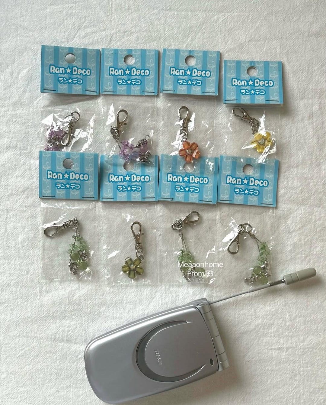 Vintage Clover Charm: Ran Deco Style From Japan - Etsy