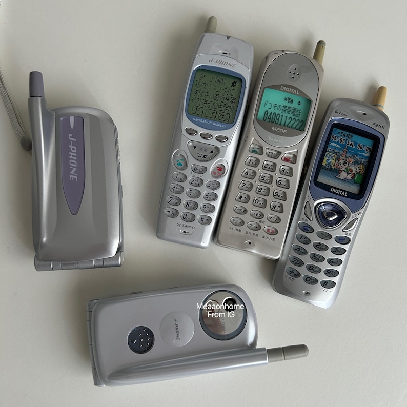 2000s Style Japanese Mock-up Flip Phones Jphones - Etsy UK