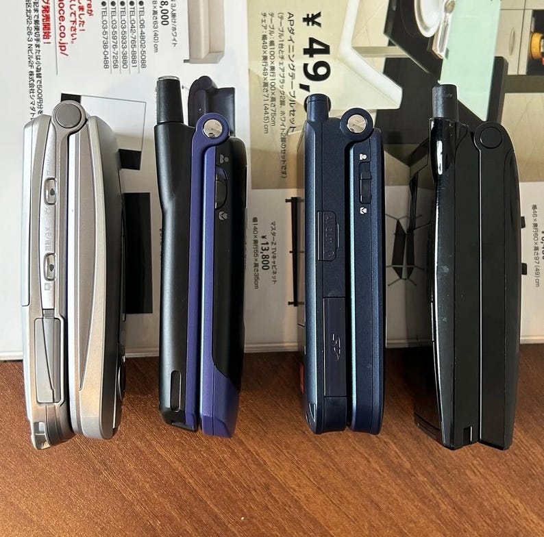 2000s Style Japanese Mock-up Flip Phones - Etsy