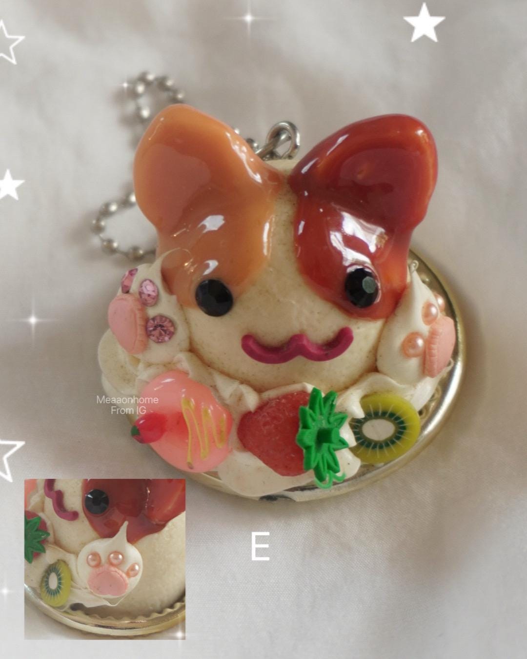 Japanese Decoden Keychain | Early 2000s Style | Y2K Kawaii Dessert ...
