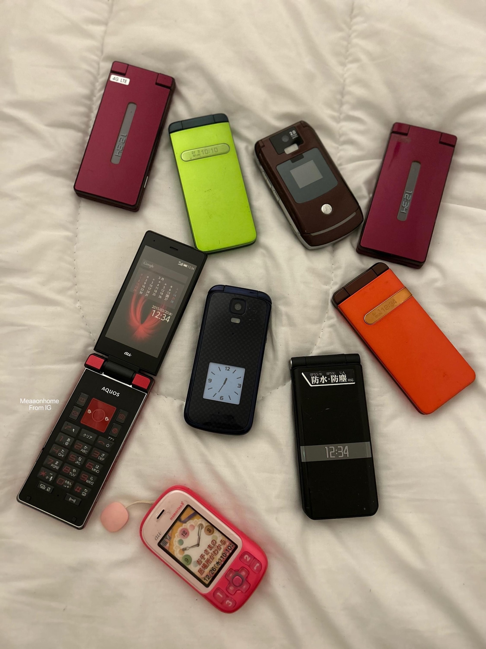 2000s Style Japanese Mock-up Flip Phones - Etsy