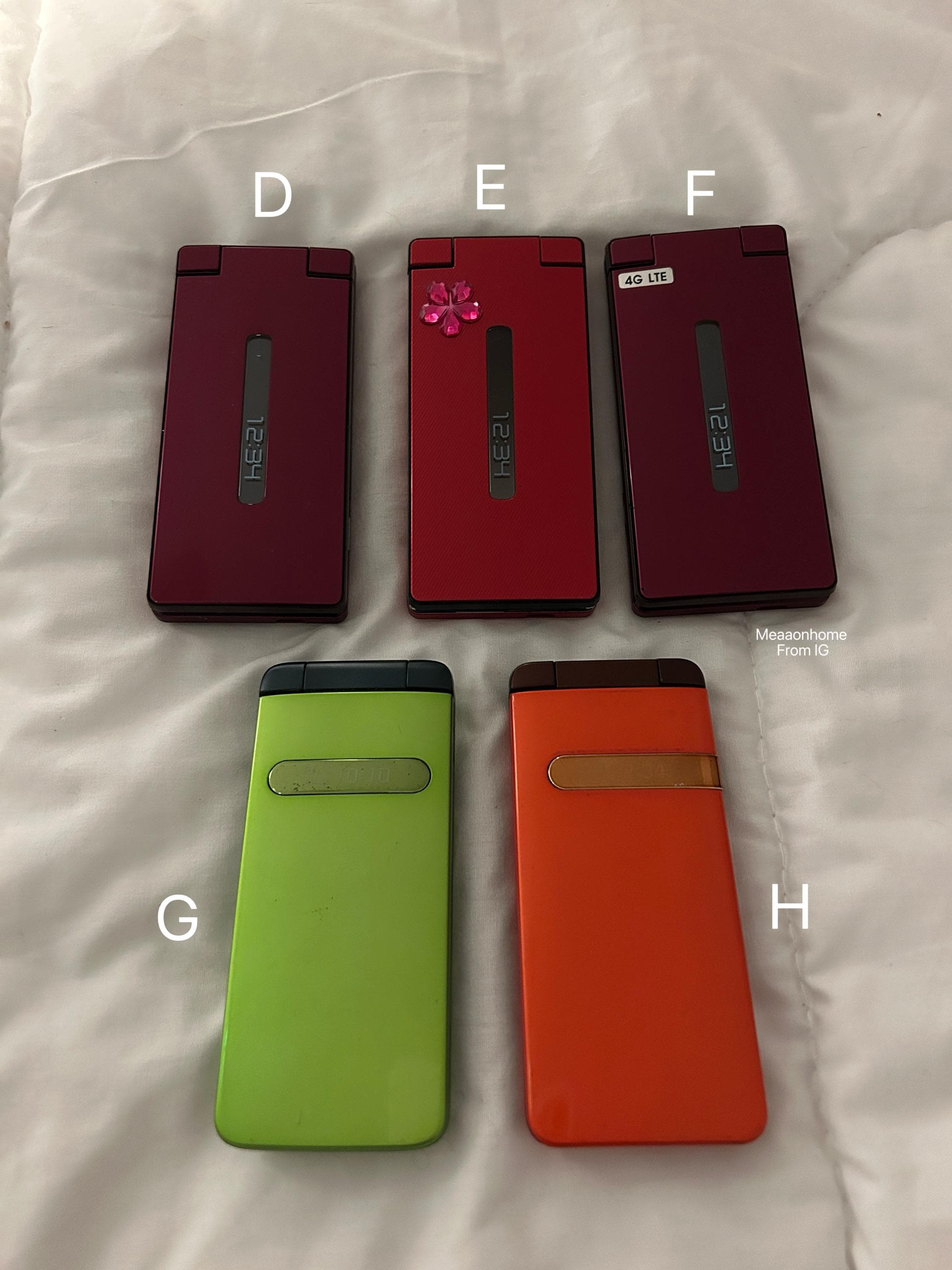 2000s Style Japanese Mock-up Flip Phones - Etsy