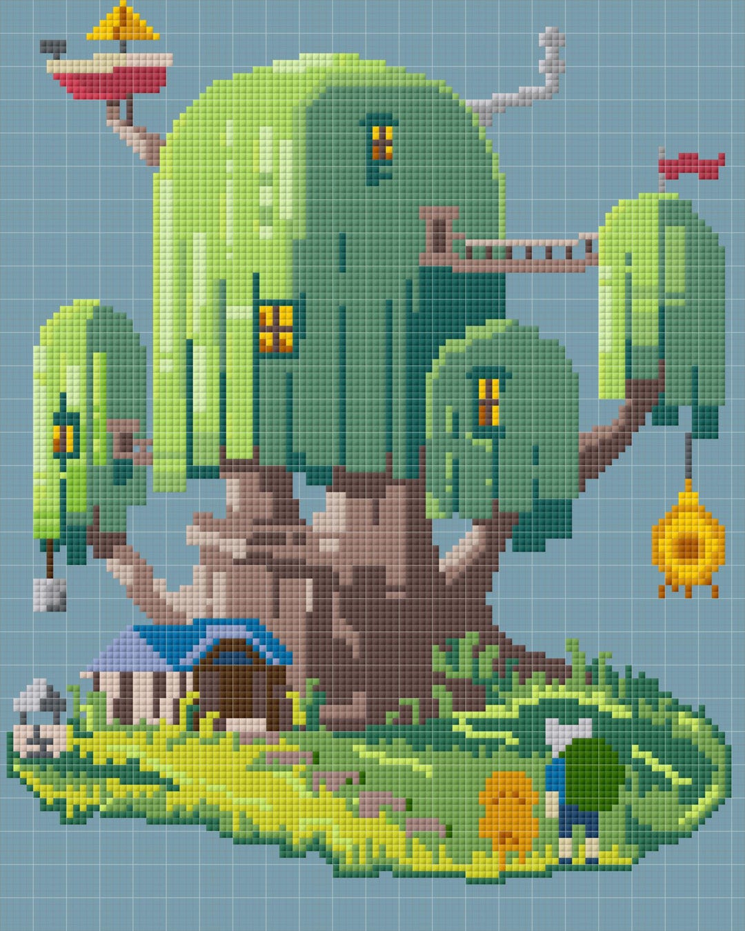 Adventure Time Treehouse - Etsy