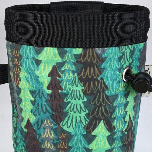 Mountains and Trees Rock Climbing Chalk Bag - Etsy