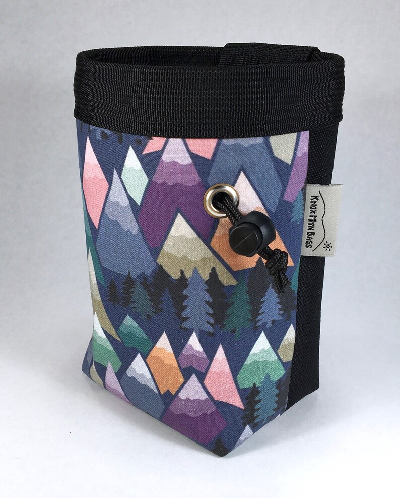 Mountains and Trees Rock Climbing Chalk Bag - Etsy